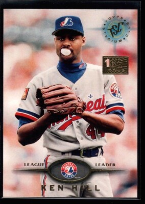 KEN HILL EXPOS 95 1995 STADIUM CLUB 1ST FIRST DAY ISSUE SP #22 G1 | eBay