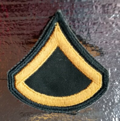 Army E-3 PFC Sew-on Rank Class A - Single USED | eBay