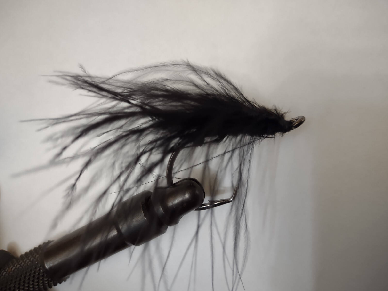 3 Packs 5/0 Hand Tied Rock Cod Feather Rigs Black Rockfish 2 hook Lure ...