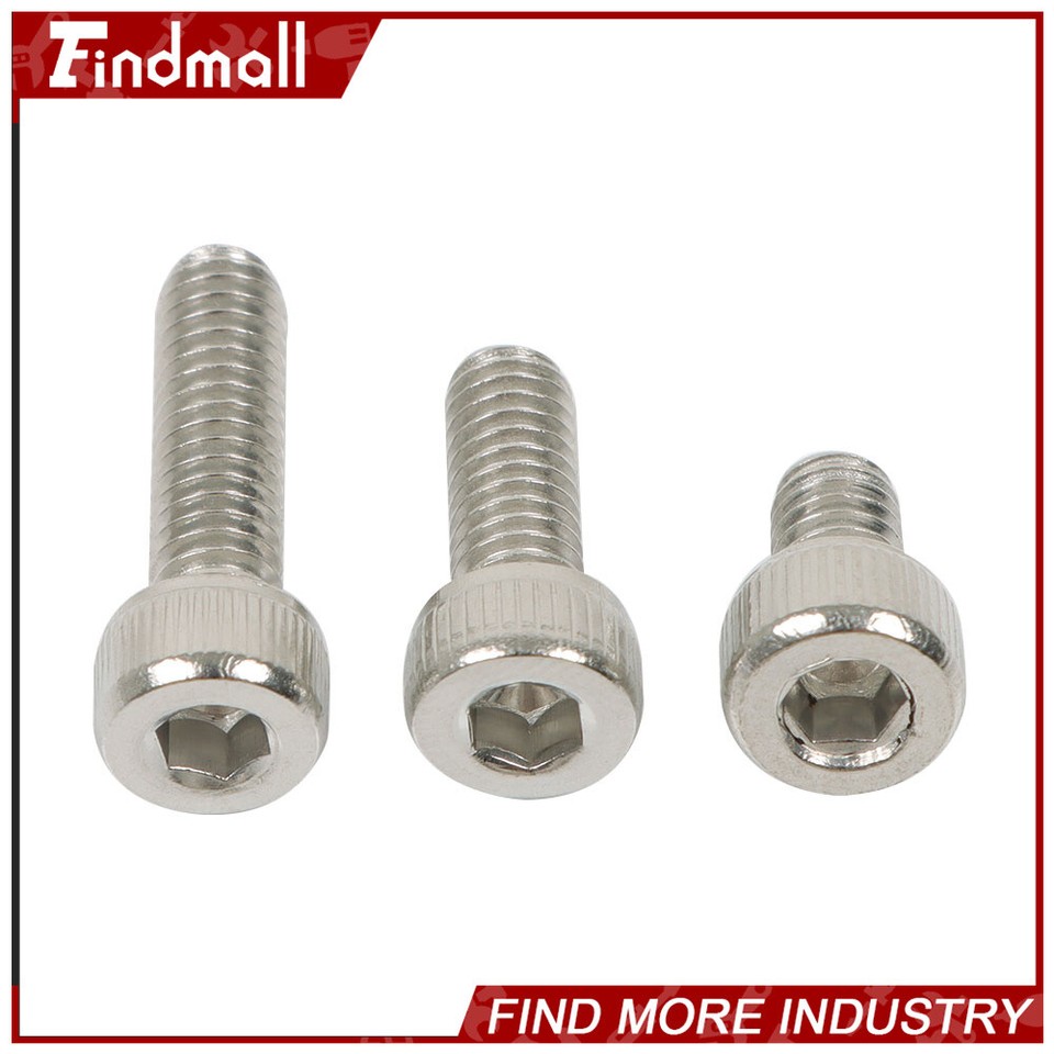 Findmall 1440PCS M2 M3 M4 Hex Socket Head Cap Metric Bolts and Nuts Kit ...