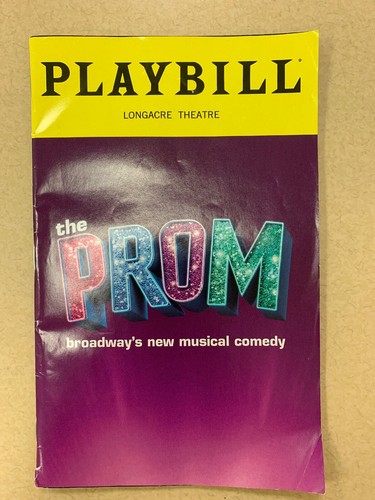 THE PROM OBC Playbill (November 2018) | eBay
