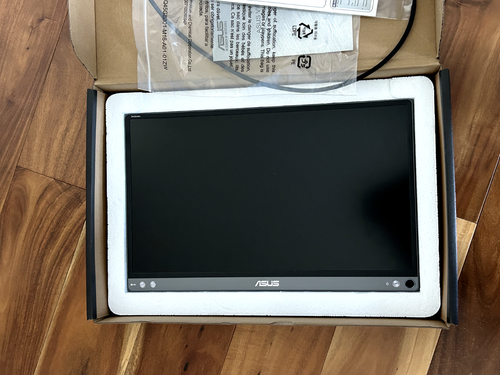 ASUS ZenScreen MB16ACE 15.6" Full HD IPS LED Portable Monitor - Dark ...