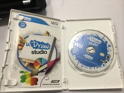 uDraw Studio Wii W/ drawing Tablet controller (Nintendo Wii) pad ...
