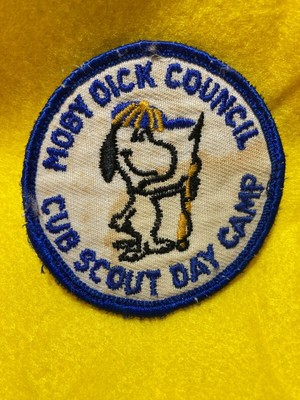 (b107) Dirty SNOOPY patch - Moby Dick Council - Cub Scout Day Camp | eBay