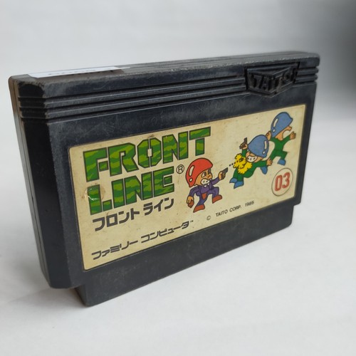 Frontline Taito pre-owned Nintendo Famicom NES Tested 4988113700252| eBay