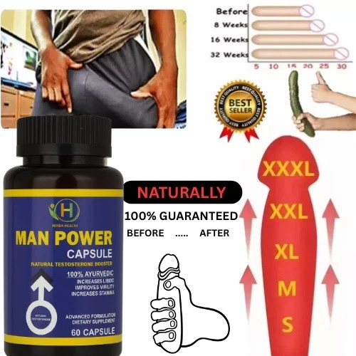 Maximum Size Boost for Men – 60 Capsules, Natural Wellness ...
