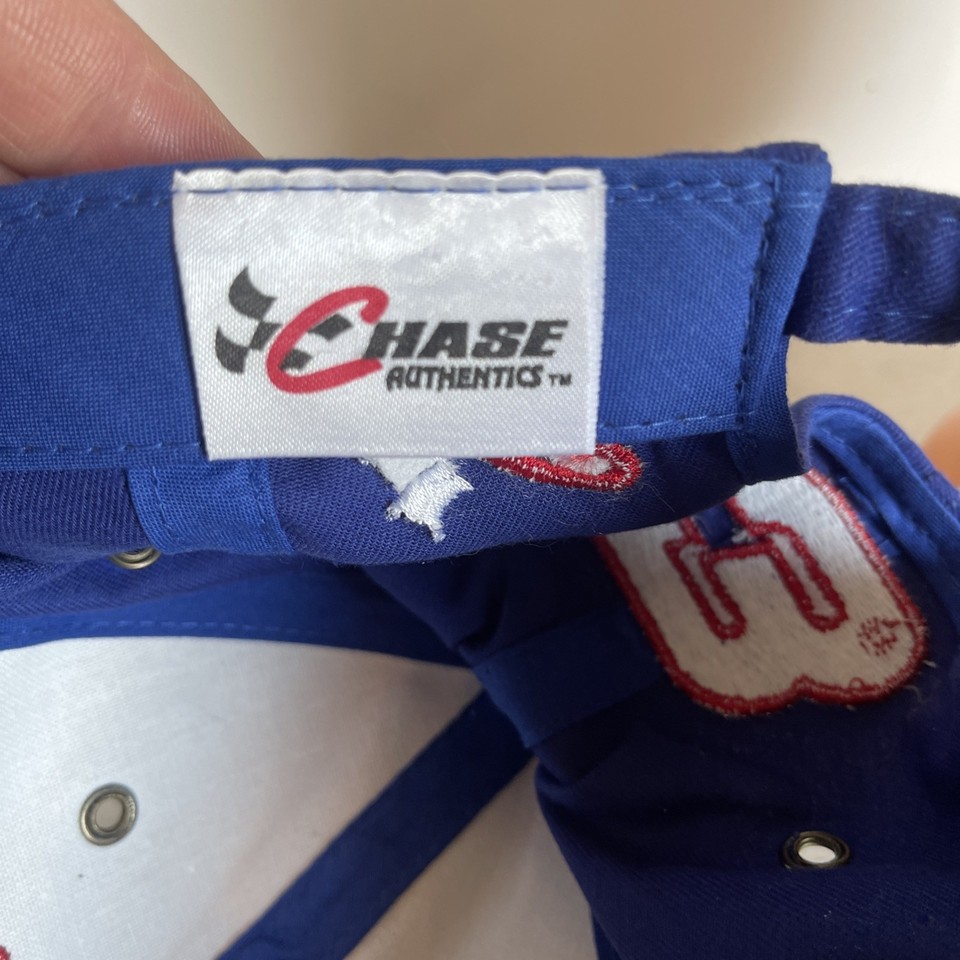 Dale Earnhardt Jr AC Delco hat autographed Adjustable Cap Blue Chase ...