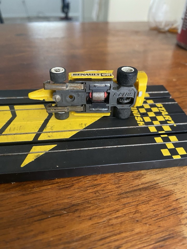 Vintage Aurora AFX G-PLUS Renault Elf # 1788 HO Slot Car F1 Indy #15 ...