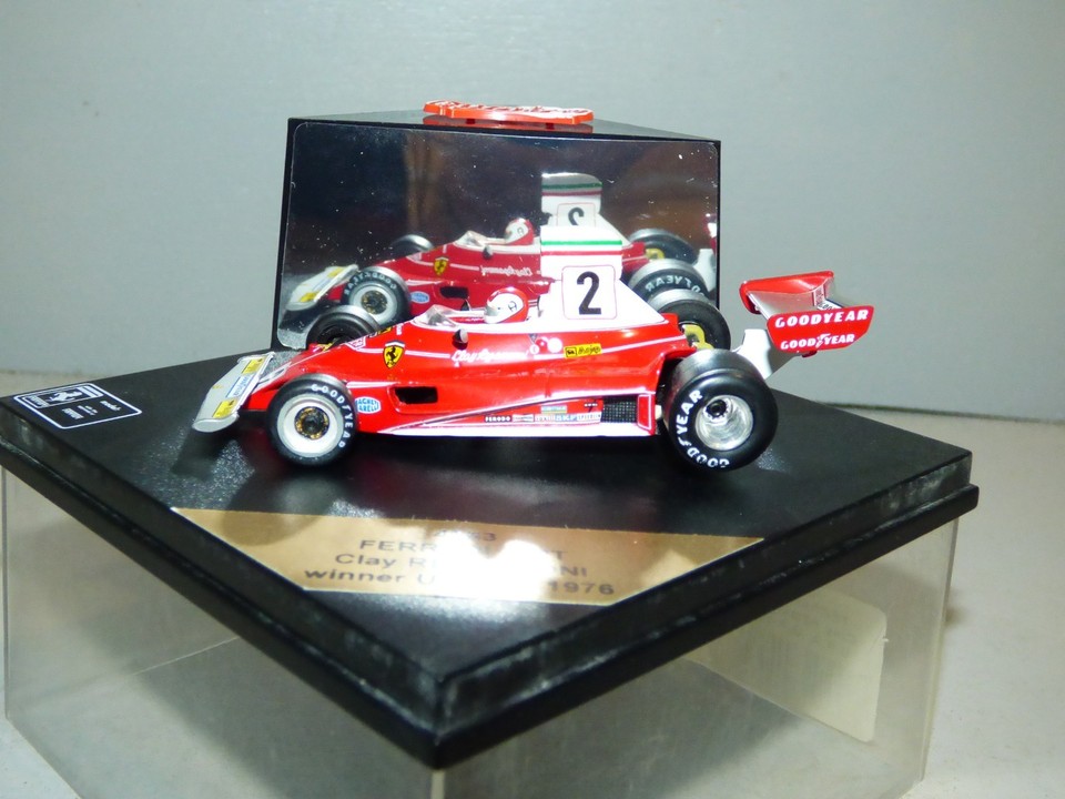 Quartzo 4053 Ferrari 312T Clay Regazzoni winner USA GP 1976 1:43 scale ...