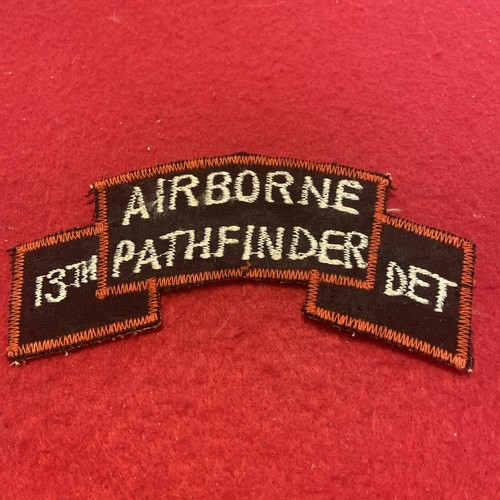 V/N Era 13th Airborne Pathfinder Detachment Scroll/Patch - Vietnamese ...