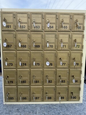 Mail Box / PO Boxes Rear Loaders ALL Keys | eBay