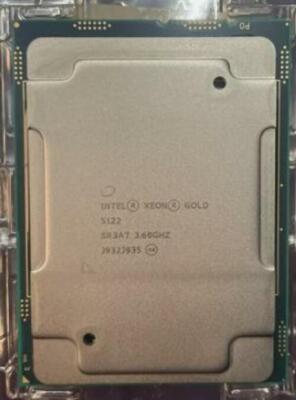 INTEL SR3AT Xeon Gold 5122 Processor 16.5M Cache 3.60GHz 4-Core CPU ...