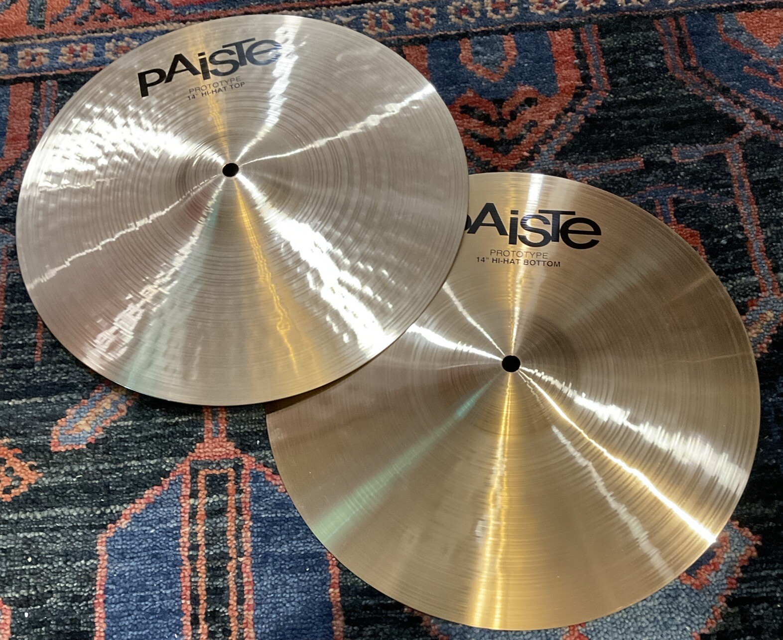 Paiste Signature Prototype 14" Hi-Hat Cymbals | eBay