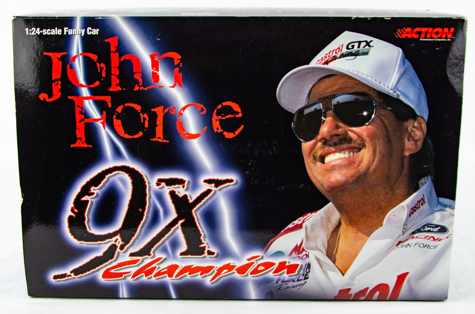 Action 2000 Ford Mustang Funny Car John Force 9X Champion 1:24 Scale ...