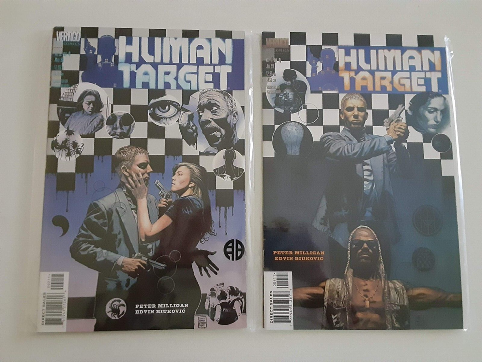 HUMAN TARGET #1,2,3,4 SET (NM) 1999 DC COMICS VERTIGO - PETER MILLIGAN ...