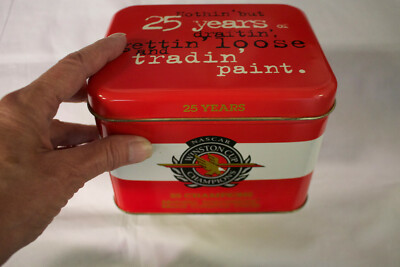 METAL BOX Nascar WINSTON CUP 25 Years CHAMPIONS METALLIC METAL ...