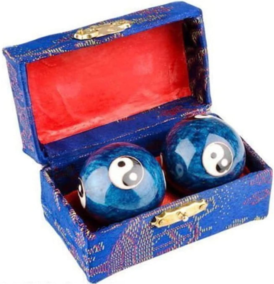 Japanbargain, Set of 2 Chinese Baoding Balls Hand Exercise Therapy ...