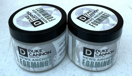 DUKE CANNON News Anchor Forming Cream Strong Hold Matte Finish 4 oz Lot ...