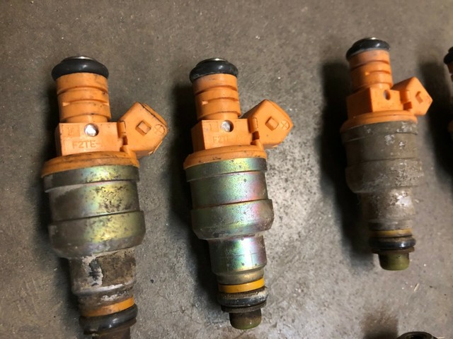 Genuine Bosch Ford Top Feed Fuel Injector 19lb OEM F2te-a3a 208cc for ...