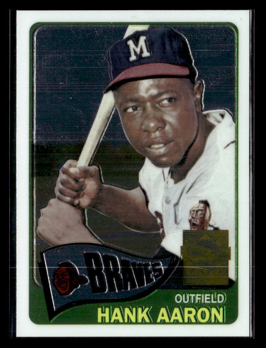 2000 Topps #12 Hank Aaron Hank Aaron Chrome | eBay