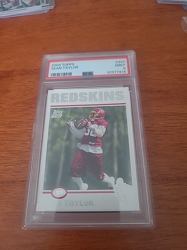 Nice 2004 Topps Sean Taylor Rookie PSA 9 mint #347 | eBay