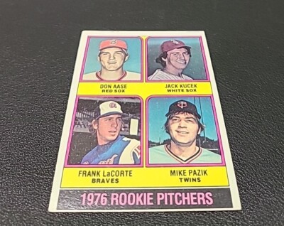 1976 Topps - 1976 Rookie Pitchers #597 Don Aase, Frank LaCorte, Jack ...