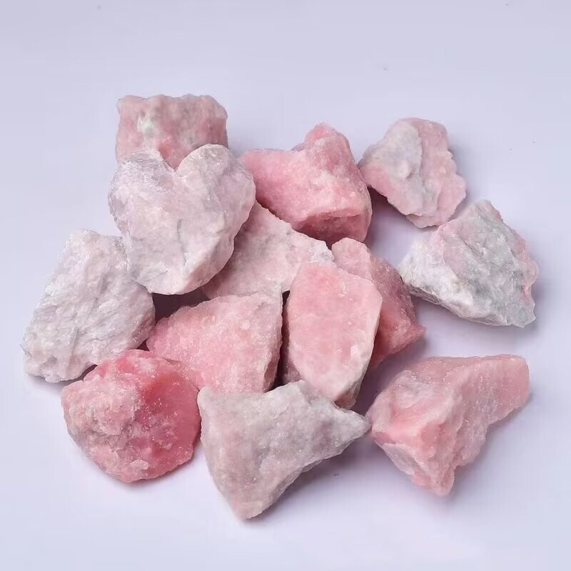 Raw Rough Natural Pink opal Rocks Chunks Crystal Chakra Mineral ...