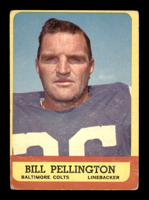 1963 Topps - #10 Bill Pellington for sale online | eBay
