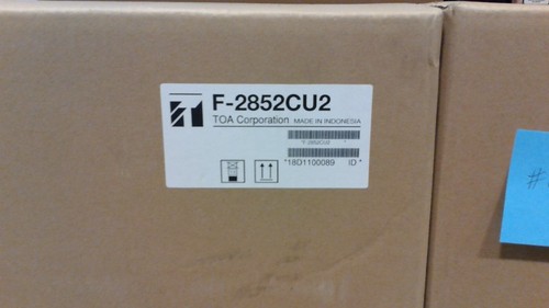 Toa Electronics F-2852CU2 6.5" Ceiling Speaker New in Box | eBay