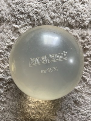Rare Undrilled! Lanehawk Clear Invisible Spare Bowling Ball 14lbs | eBay