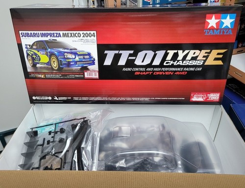 1/10 R/C Subaru Impreza Mexico 2004 TT-01E TAMIYA assembly kit 47372 ...