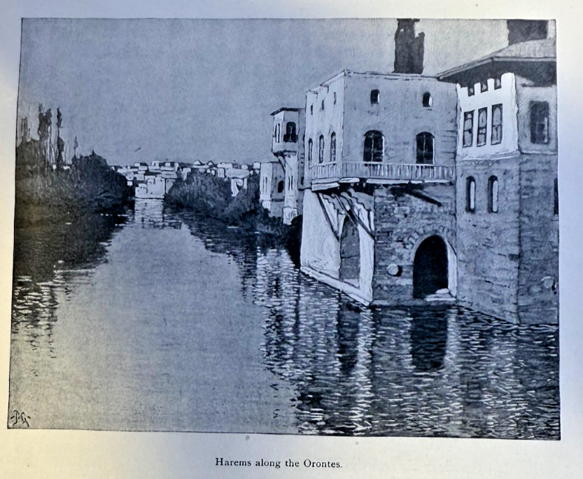 1904 Hama Homs Orontes River West Central Syria illustrated | eBay