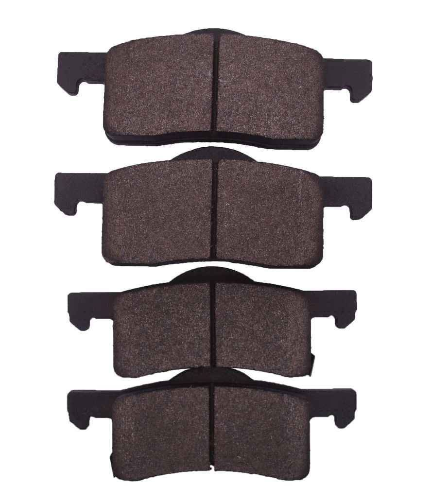 Dash 4 Brake MD935 Disc Pads and Brake Shoes - Disc Brake Pad Set, Rear ...