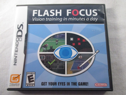 Flash Focus: Vision Training in Minutes a Day (Nintendo DS, 2007 ...