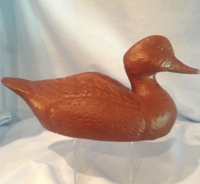 Red Mill Mfg. Mallard Figurine Retired Crushed Pecan Duck #113 Made USA ...