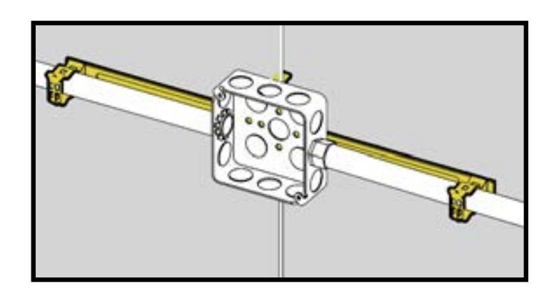 B-Line BG-8-12-S18-S Guide Rite Conduit & Box Support for 1/2" 3/4" for ...