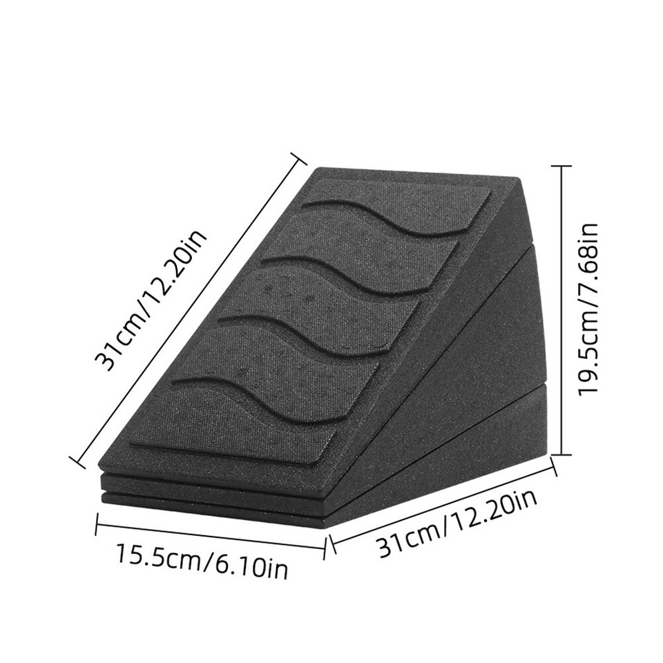 Slant Board Calf Stretch Board Adjustable Angles Squat Wedge for Calf ...