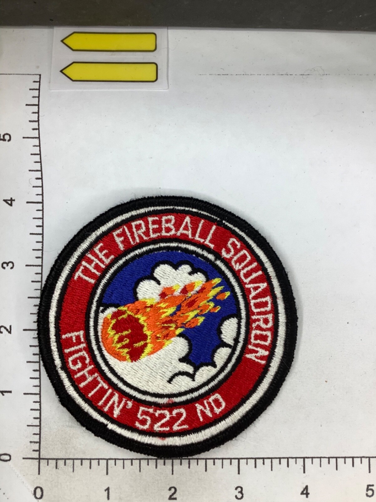 VINTAGE USAF 522nd FIREBALL SQUADRON PATCH | eBay