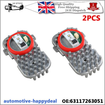 2 PCS Headlight LED Insert Diode Module For BMW E92 E93 F80 F32 F33 F36 ...