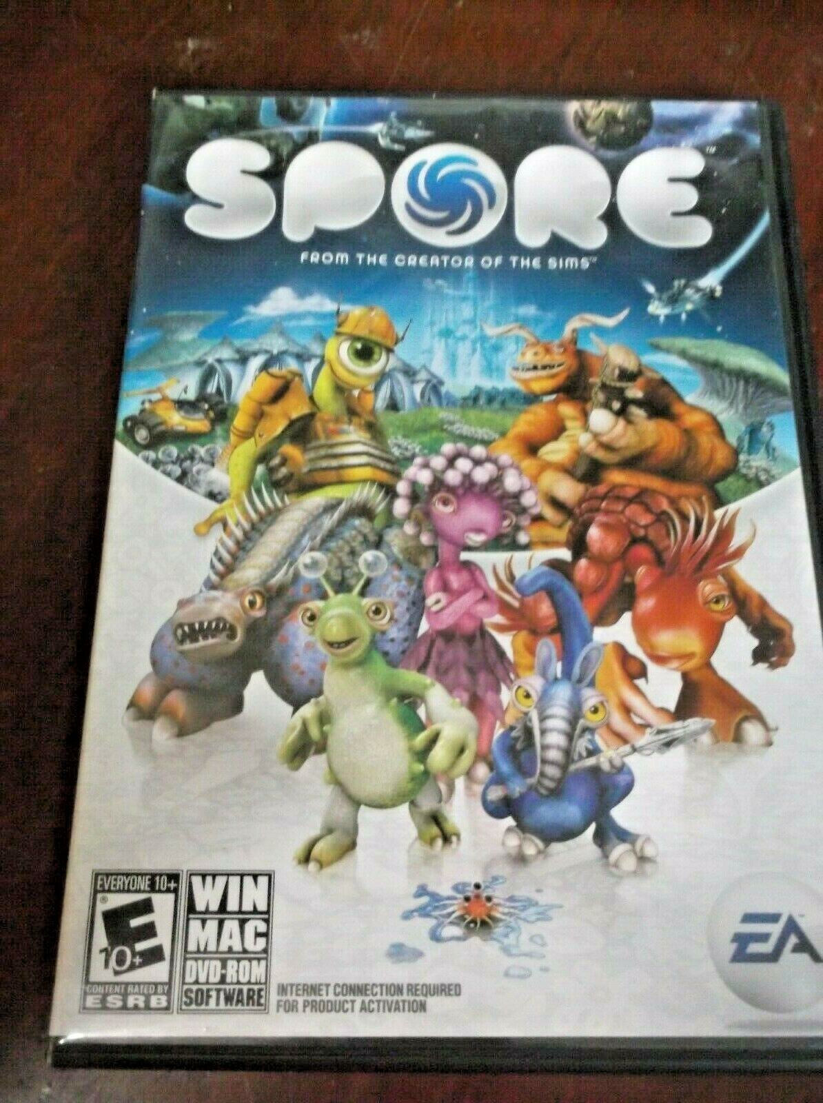 SPORE WIN AND MAC DVD-ROM 14633153521| eBay