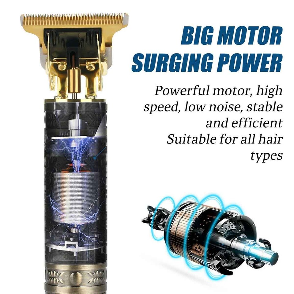 Men's Electric BEARD SHAVER Trimmer Razor Rechargeable Hair Shaving ...