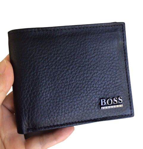 Monist Bi-fold & Card Holder Men’s Wallet,Textured Leather Hugo Boss ...