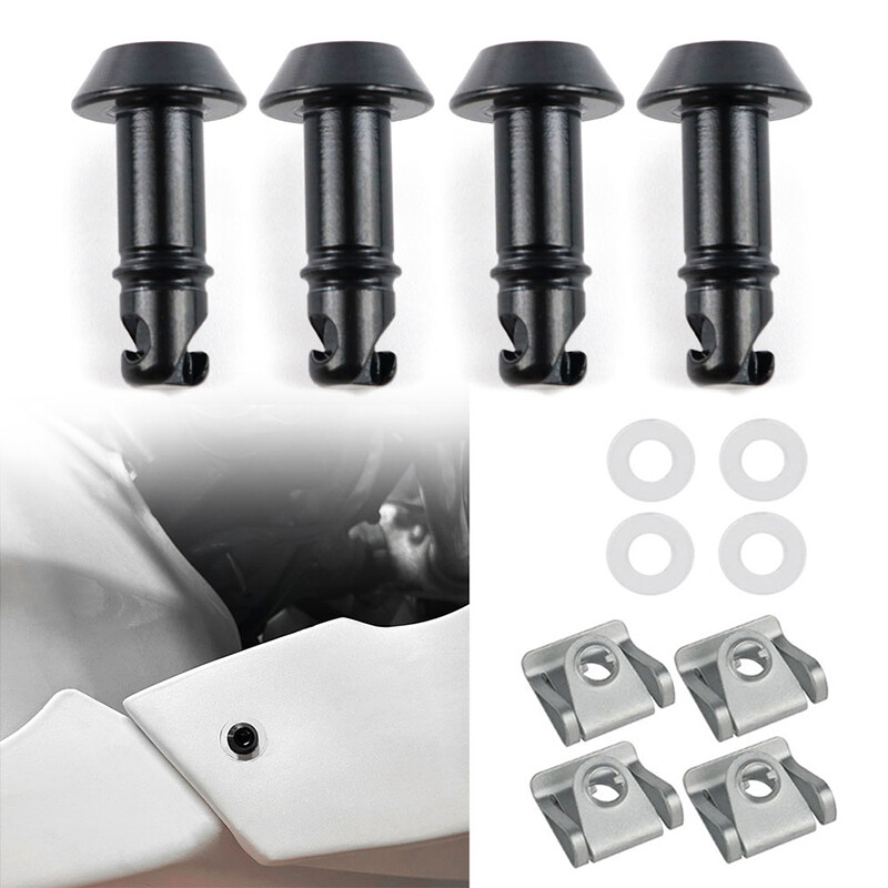Universal For Ducati Aprilia 19mm Race Fairing Quick Bolts Quarter Turn ...