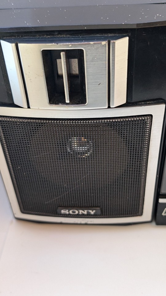 Vintage 1980s Sony Boombox Cfs-w360 Stereo Cassette Receiver Radio ...