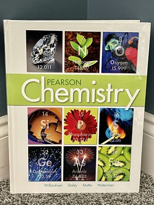 Pearson Chemistry Student Textbook 2017 Hardcover NEW High School ...