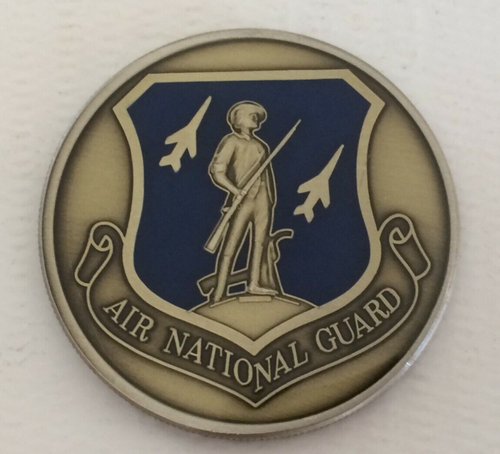 Air National Guard ANG Command Chief Master Sergeant CCM Challenge Coin ...