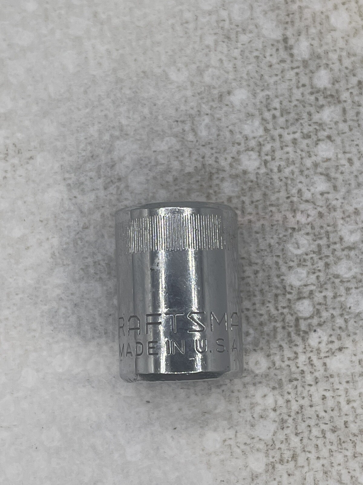 Vintage Craftsman USA 12mm 12 Point 3/8" Drive Shallow Socket 44303 G ...