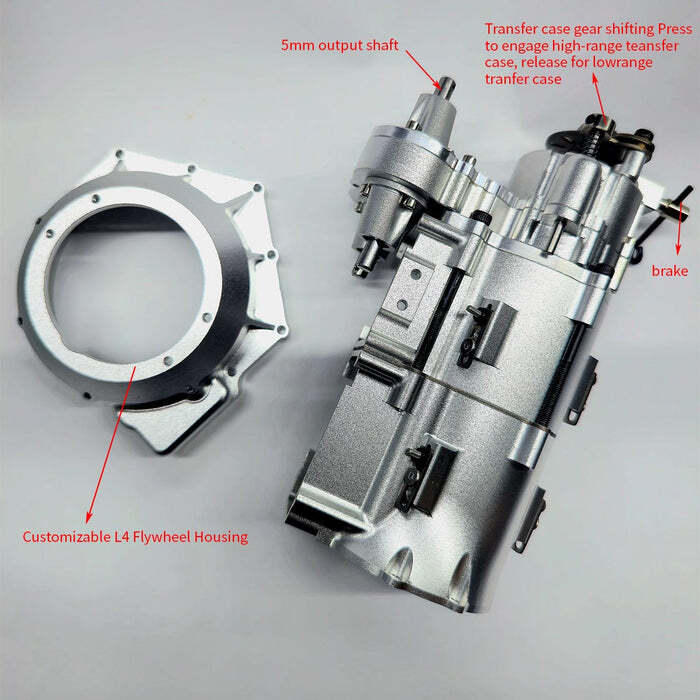 6-Speed Power Shift Transmission for CISON V8 Engine Model with High ...