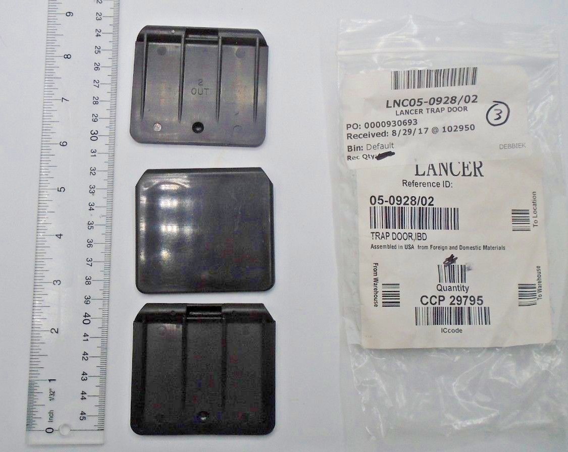 LANCER 05-0928/02 TRAP DOOR,IBD - Models 4500 12 Valve 4500 Series, Lot ...