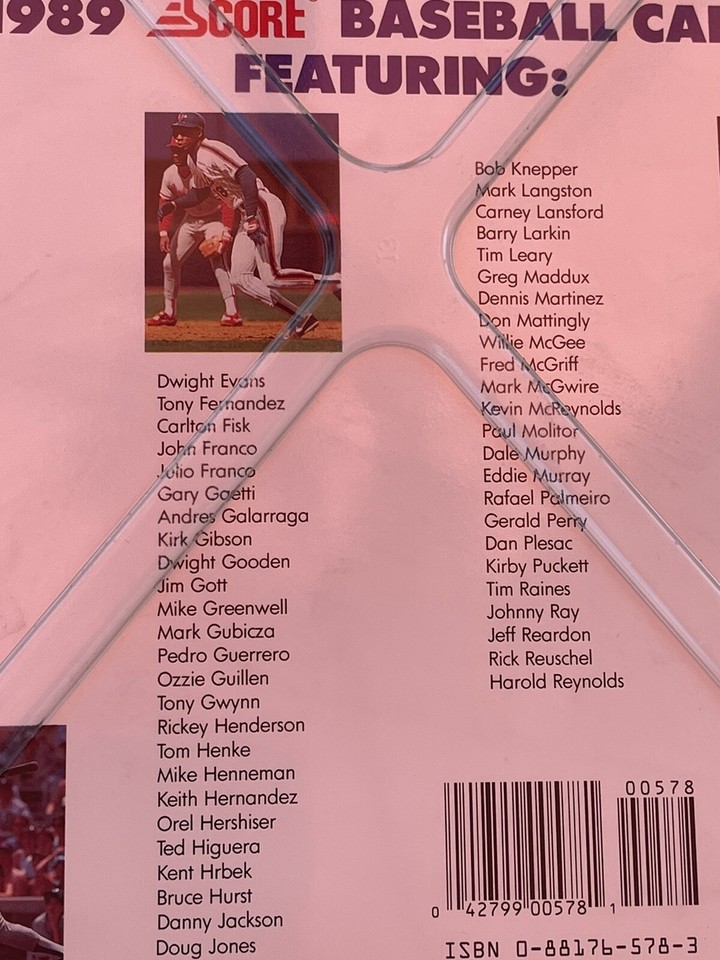 Baseball’s 1989 100 Hottest Players Set Limited Edition SEALED | eBay